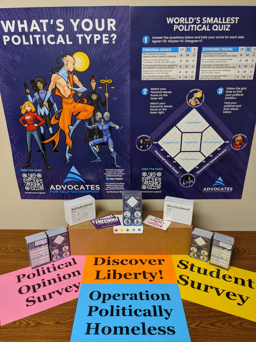 Operation Politically Homeless Kit – Advocates for Self-Government